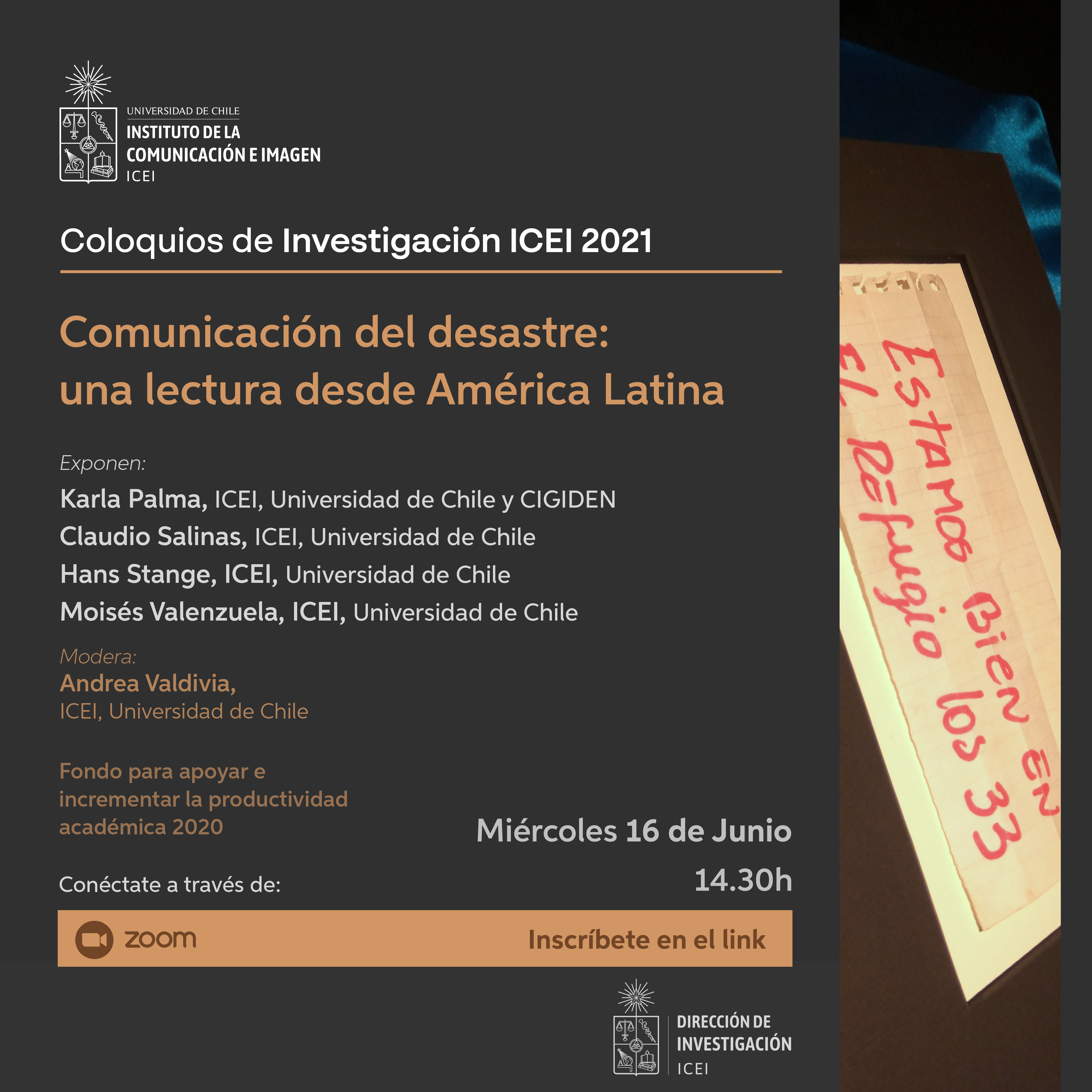 III Coloquio de Investigación ICEI: «Comunicación del desastre: una ...