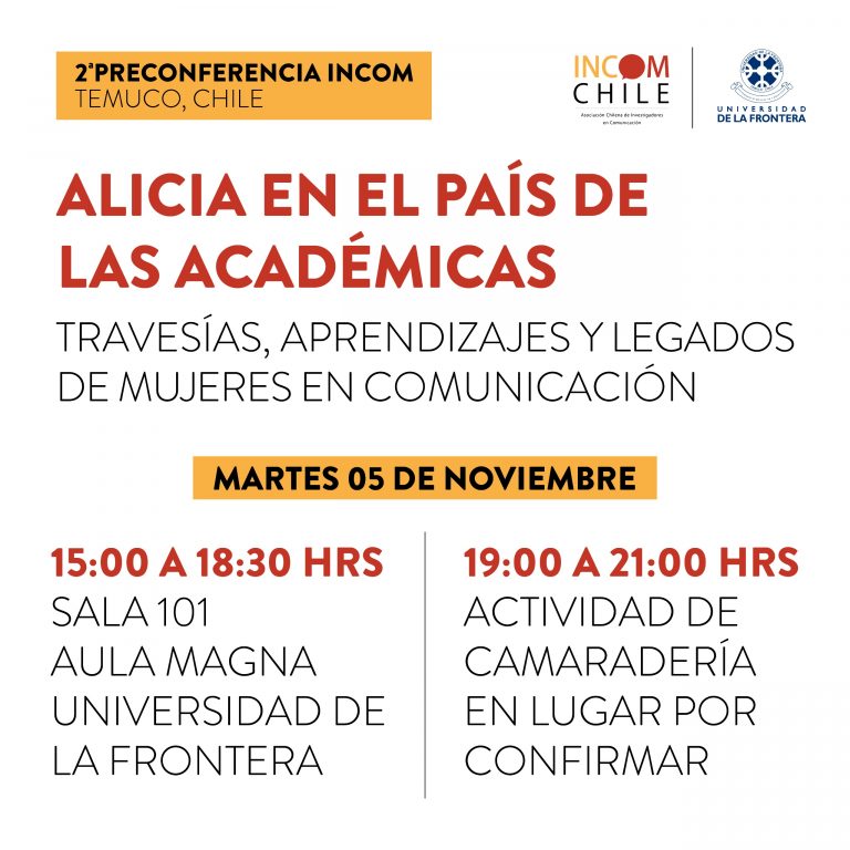 II Preconferencia de Mujeres INCOM: «Alicia en el país de las ...